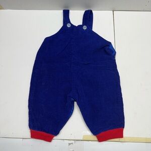 Bottoms | Vintage Baby Boy Corduroy Airplane Overalls | Poshmark